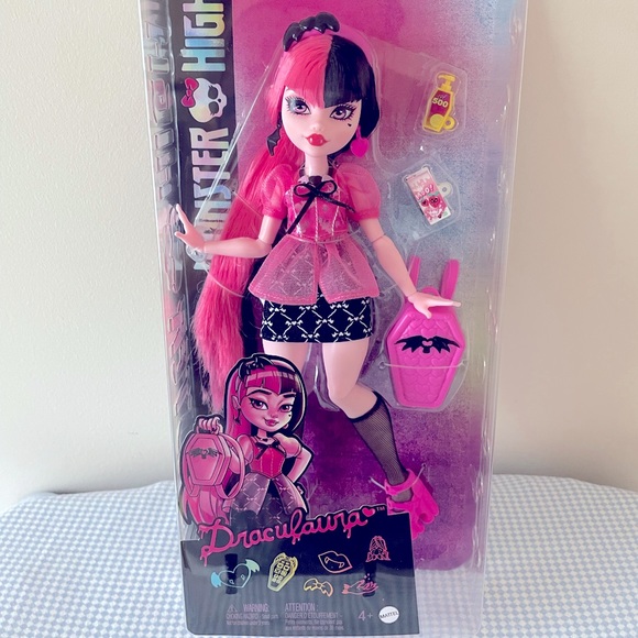 monster high | Toys | Mattel Monster High Draculaura Doll Day Out Doll | Poshmark